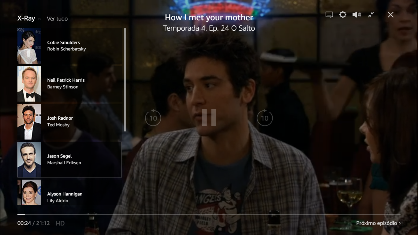 Função disponivel na Amazon Prime Video, faz muita falta na Netflix ...